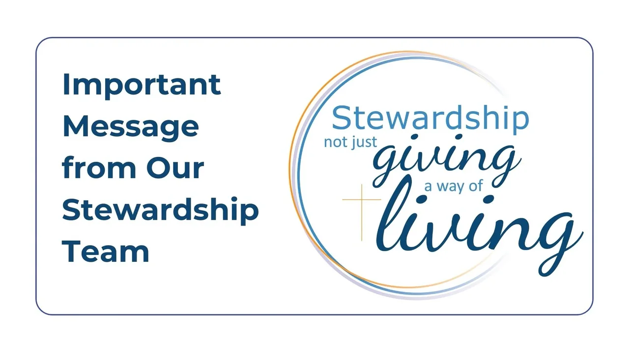 Stewardship Message 9-22-2023 on Vimeo