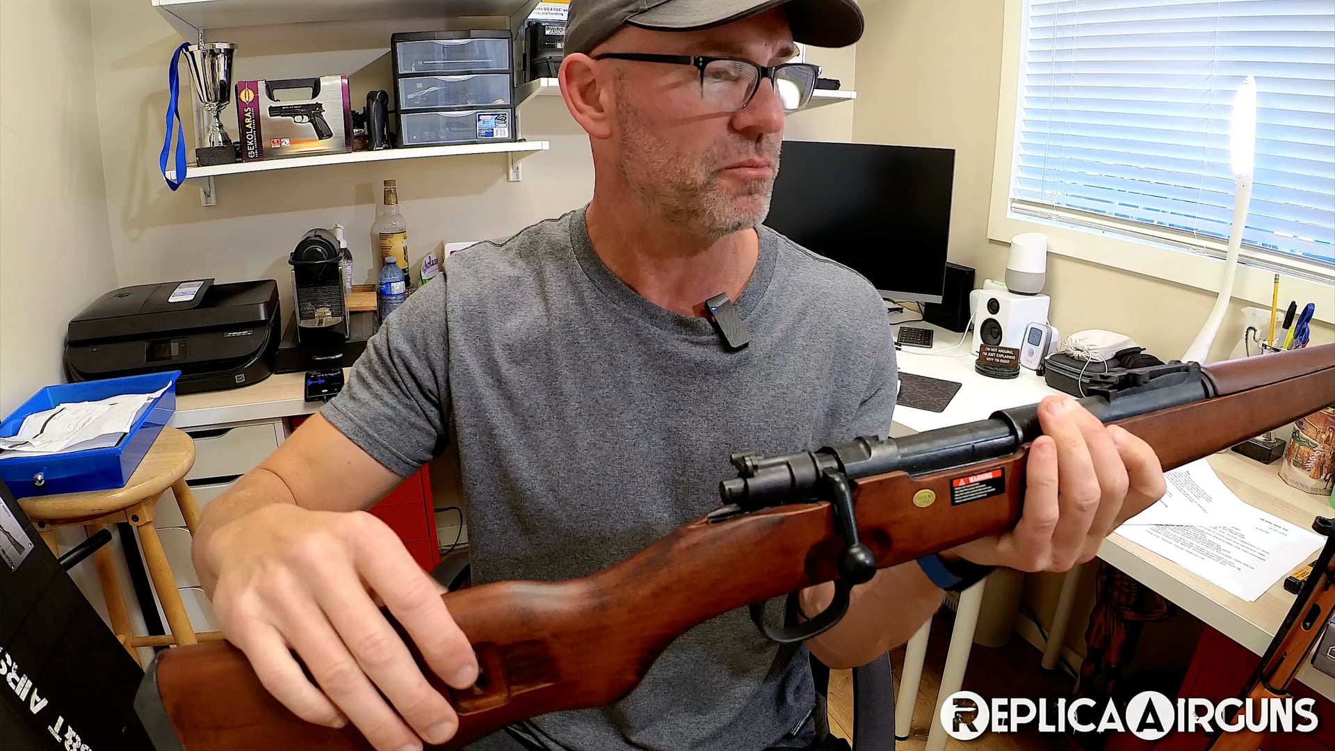 S&T Matrix KAR98K Airsoft Rifle - Real Wood, Metal Construction, Bolt ...