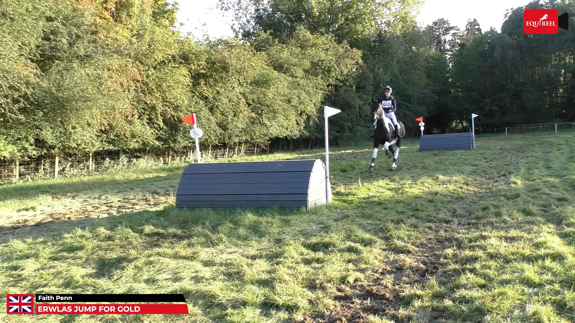 EQUIREEL 640 Faith Penn & ERWLAS JUMP FOR GOLD at MORETON MORRELL (2 ...