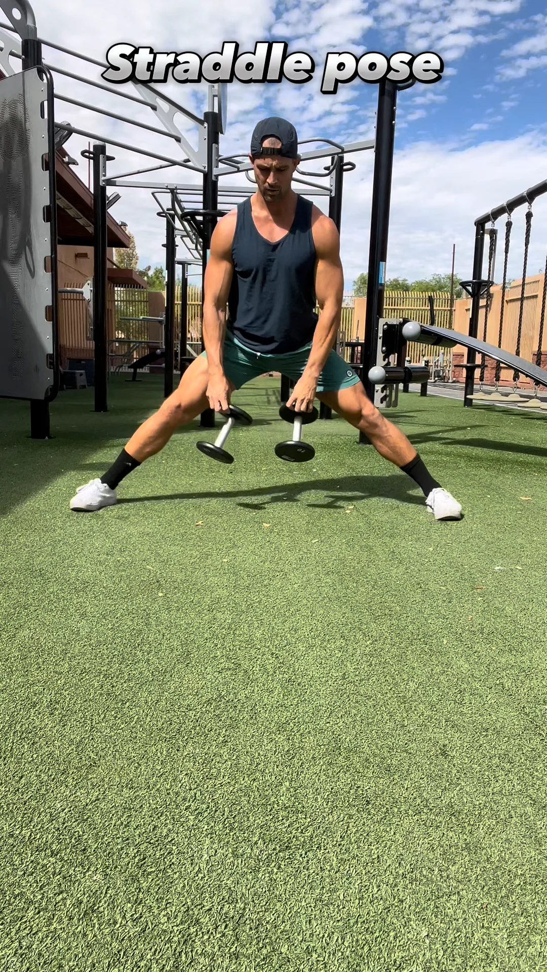 Straddle pose on Vimeo