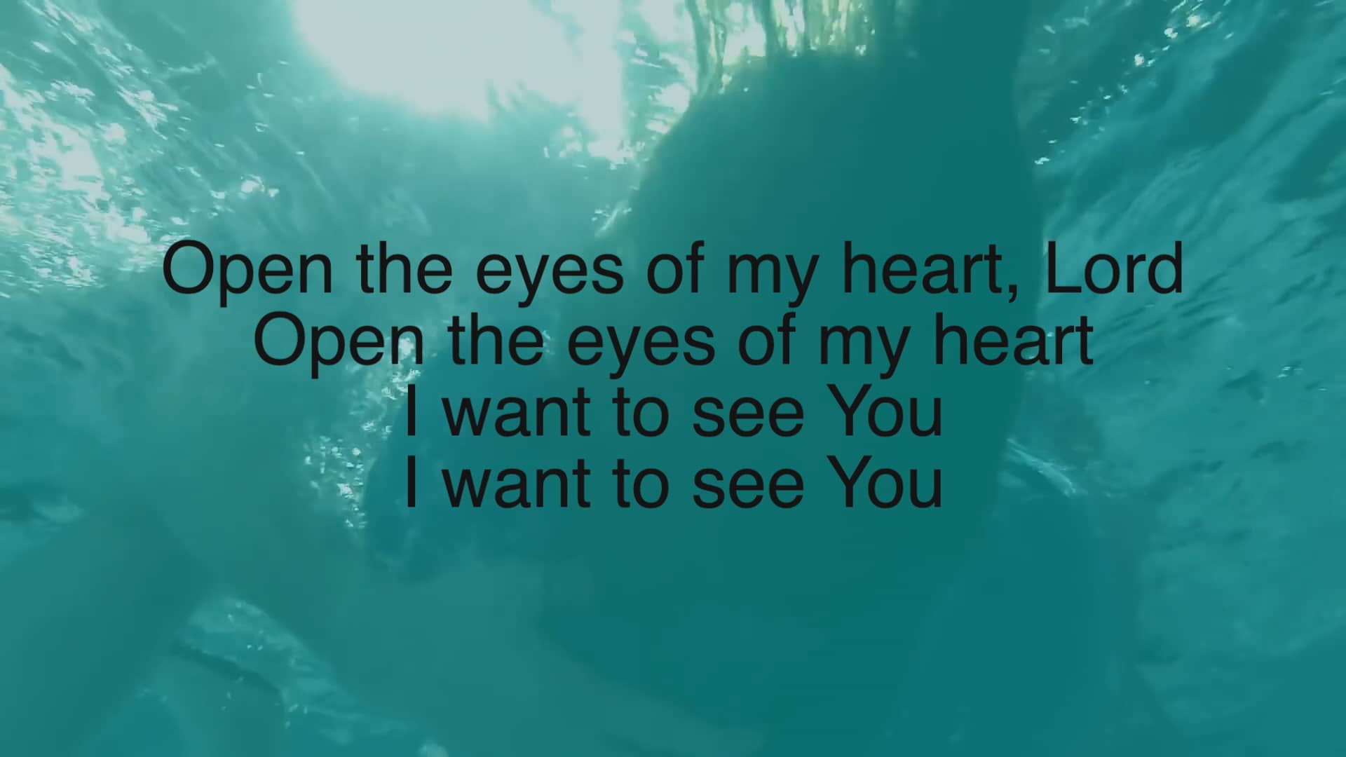 Open the Eyes of My Heart on Vimeo