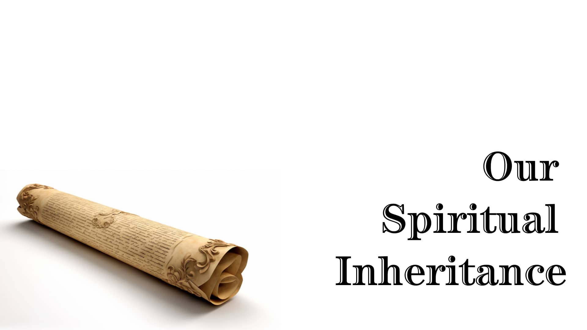 Our Spiritual Inheritance on Vimeo