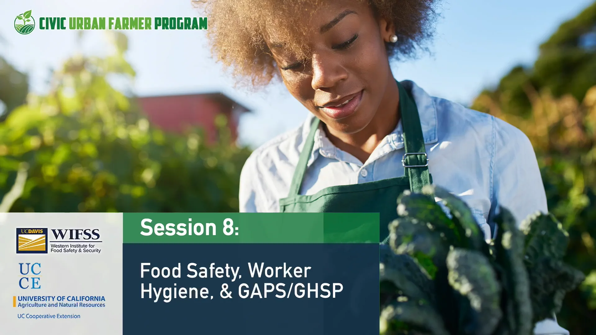 Session 8: Food Safety, Worker Hygiene, & GAPS/GHSP on Vimeo