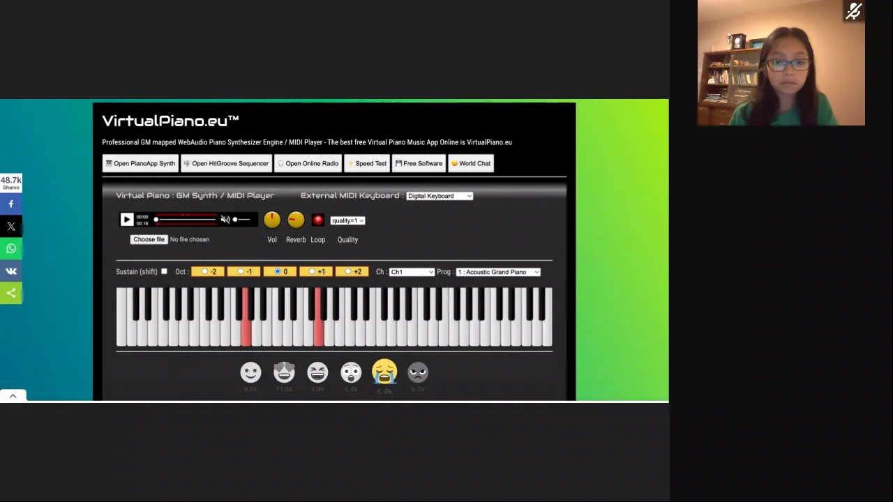 Intermediate Classical Piano - Bmusician Classroom Recording #14089 ...