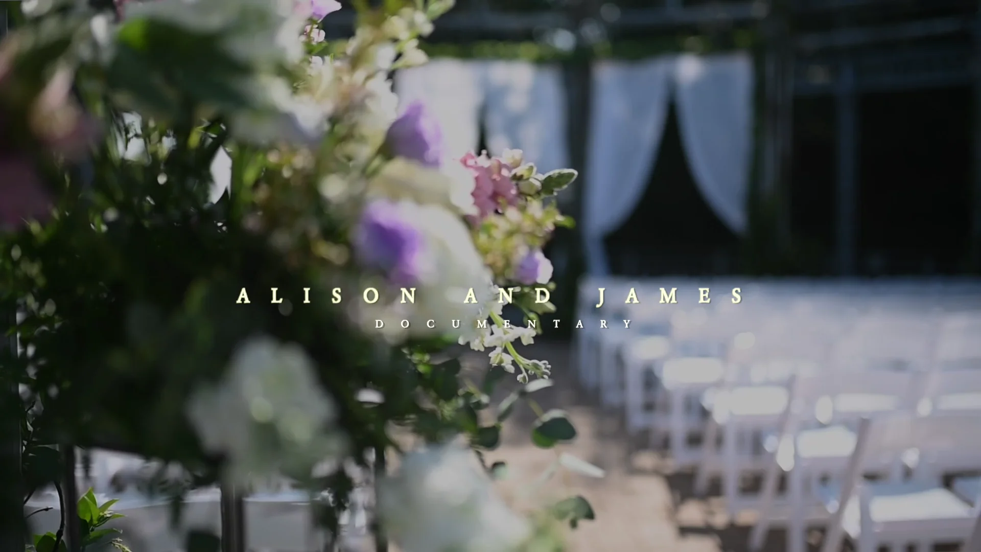 Alison and James - Documentary on Vimeo