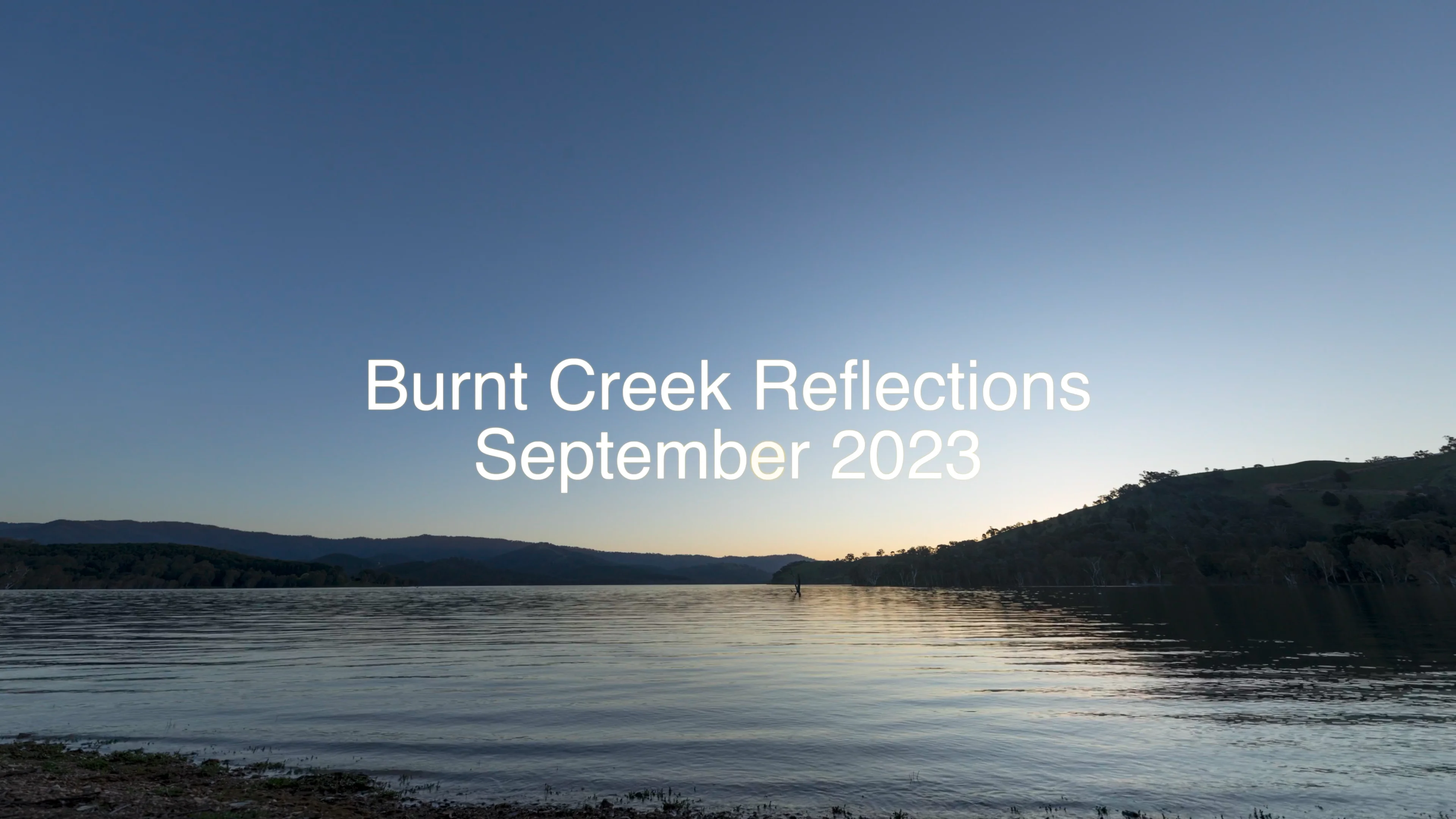 Burnt Creek Reflections Sep 2023 on Vimeo