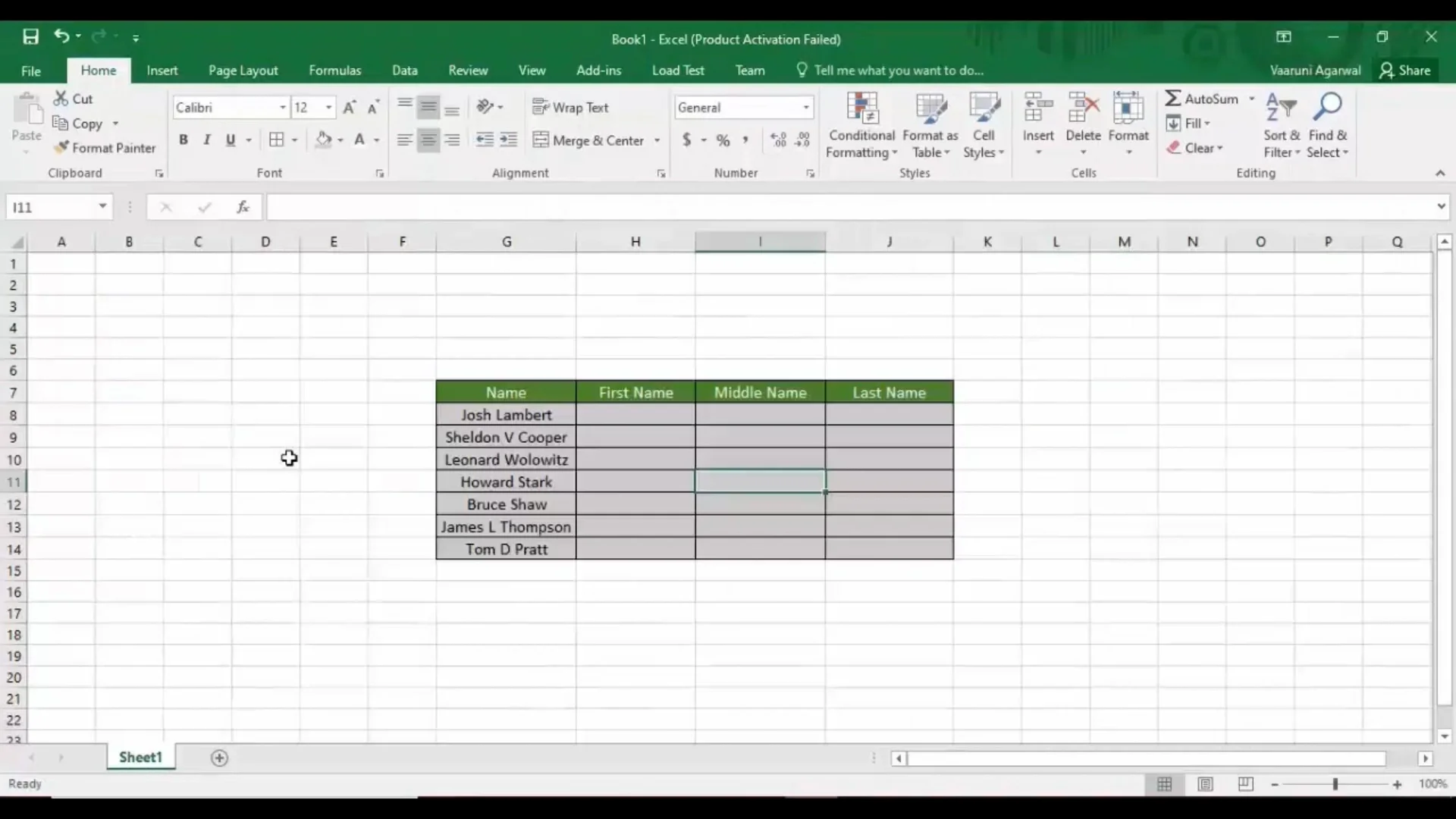 16232968-Text to Columns in Excel How to Use Speak Cells Feature in ...