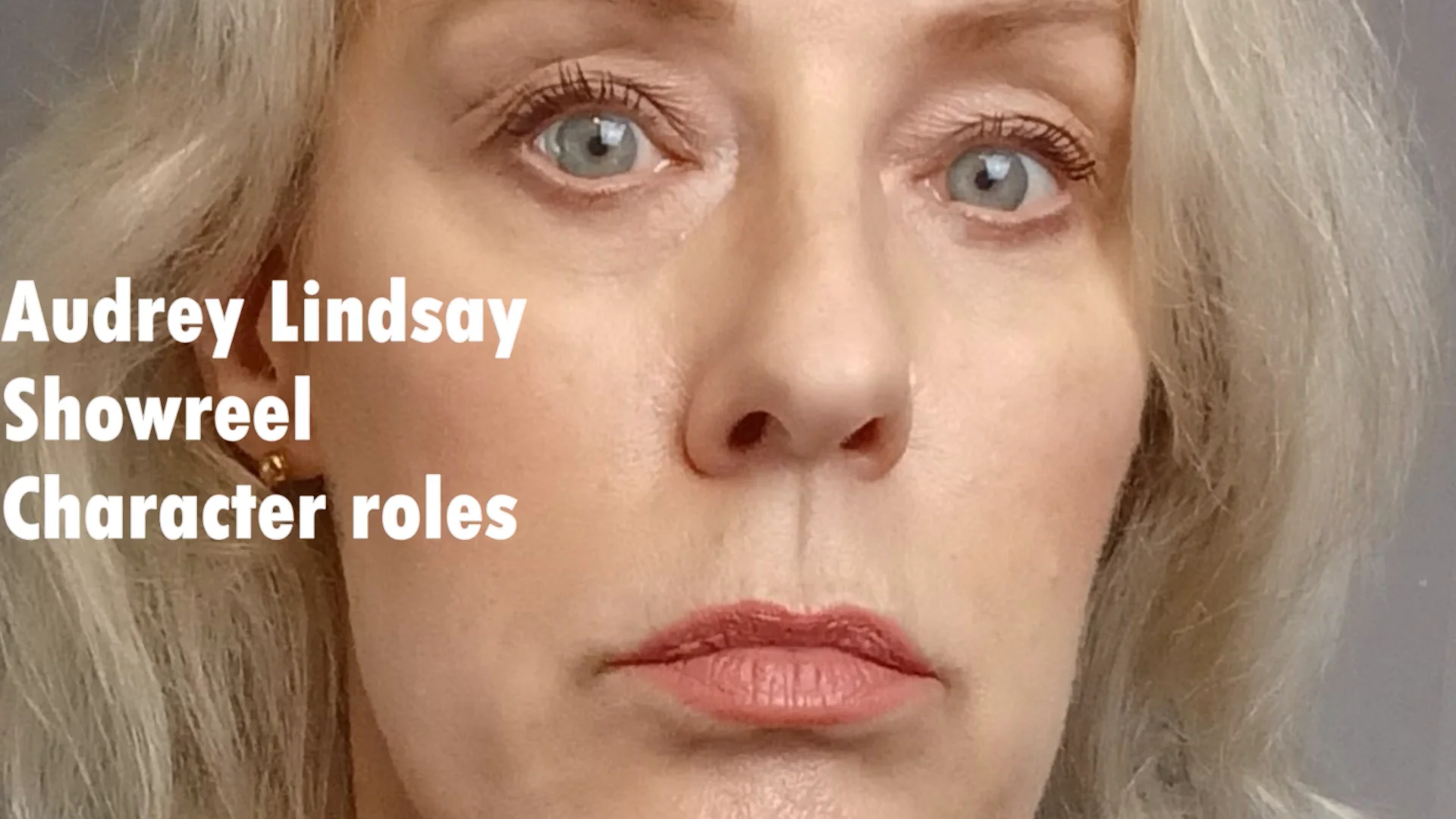 AUDREY LINDSAY SHOWREEL - Character roles on Vimeo