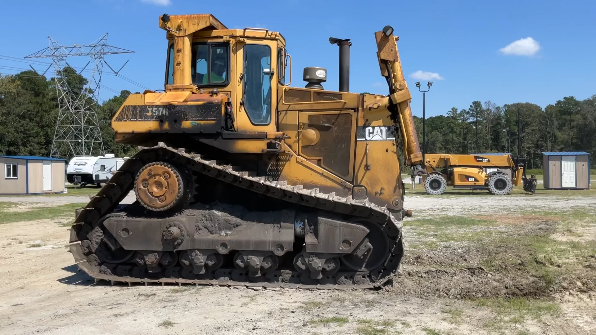 1994 CATERPILLAR D9N CRAWLER TRACTOR SN 6XJ75001 on Vimeo