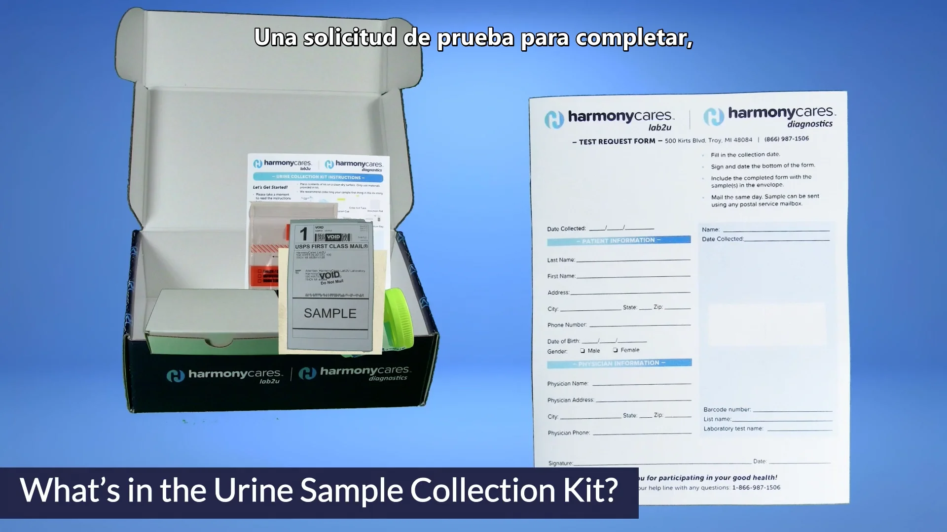Urine collection sample video - Lab2U (Spanish) on Vimeo