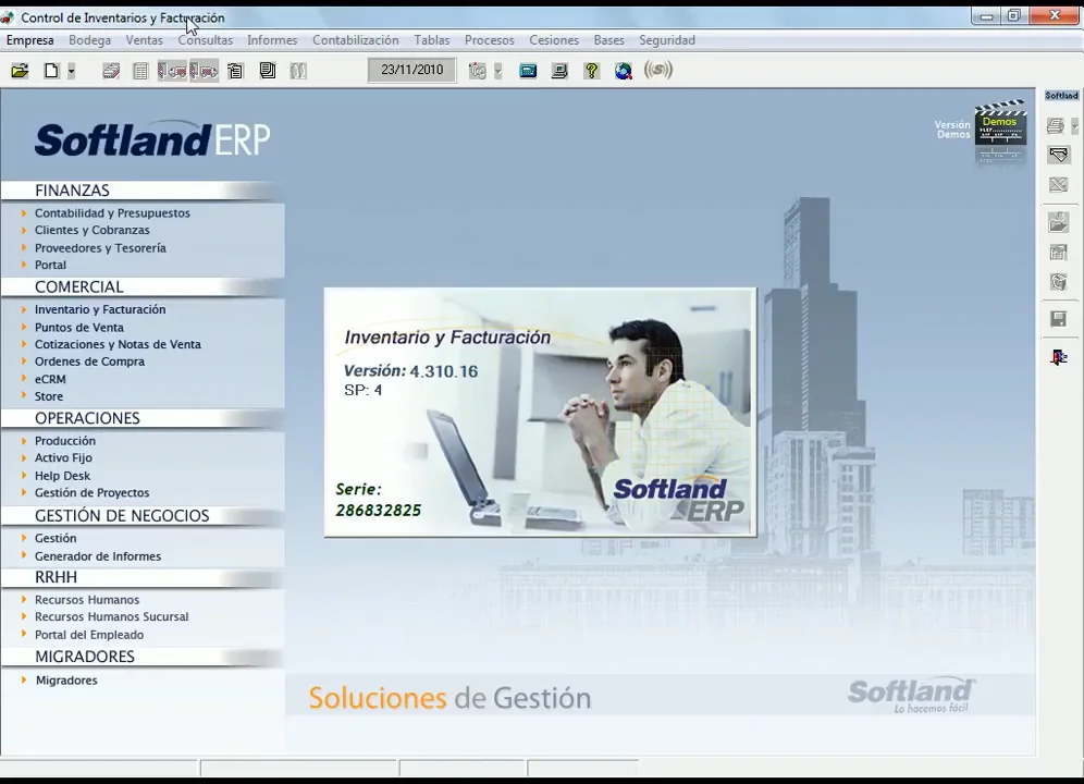 Control de Inventario y Facturación - Softland