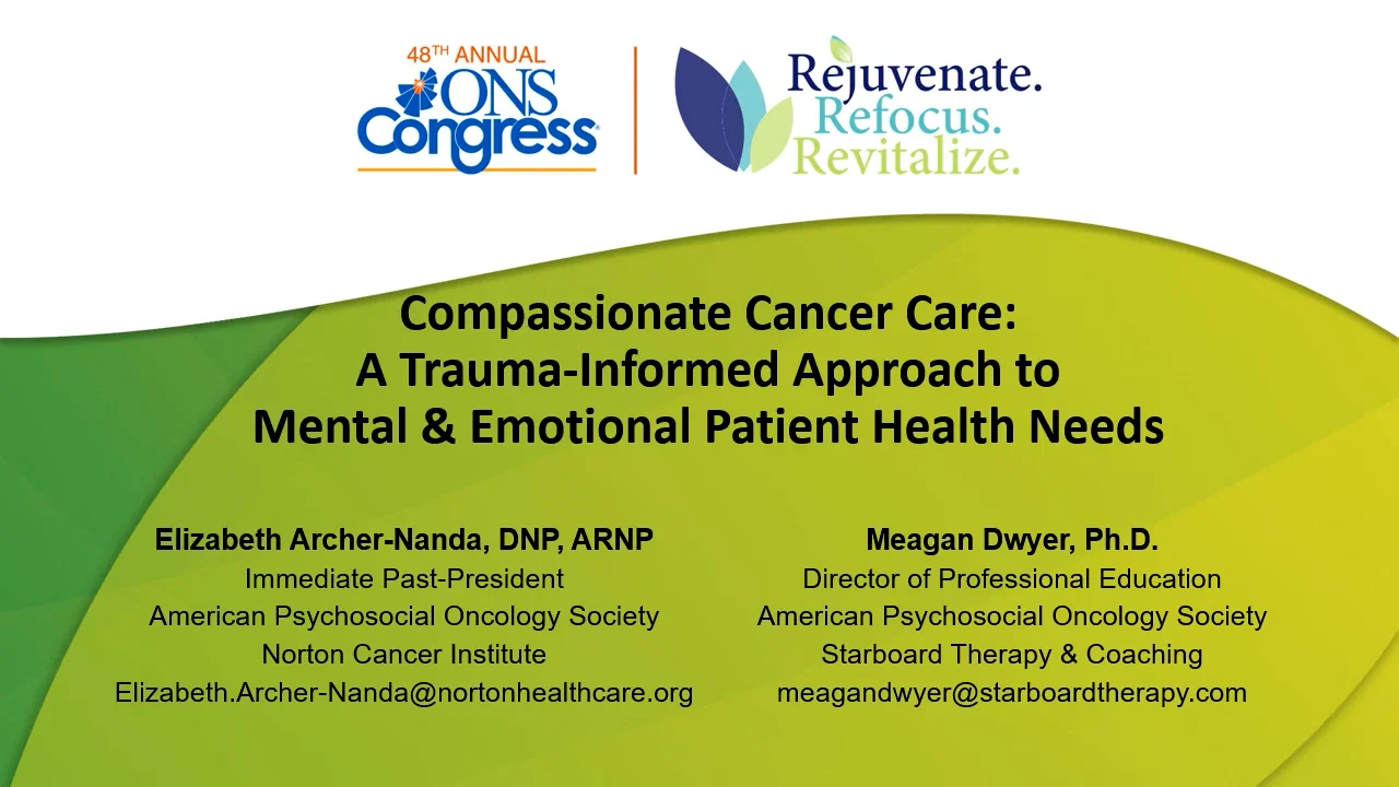 Compassion Informed Care : session 5125