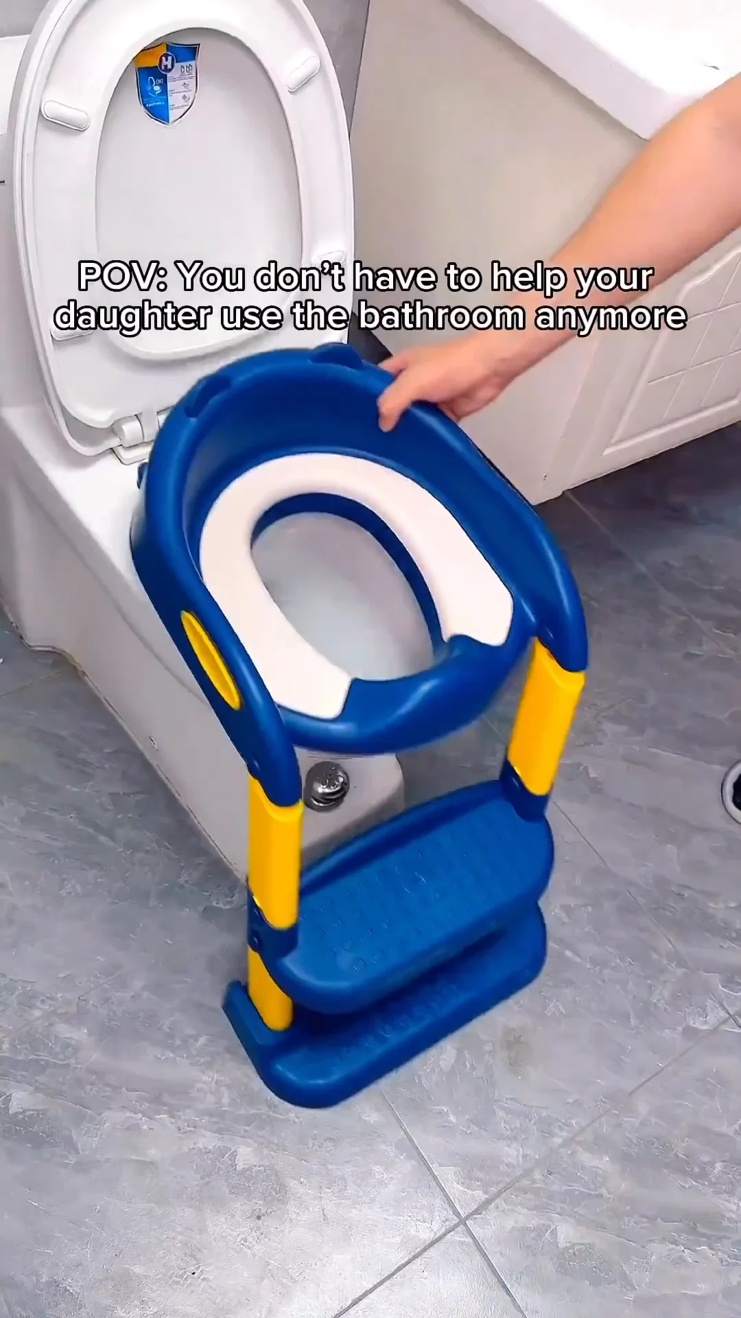 children toilet seat on Vimeo