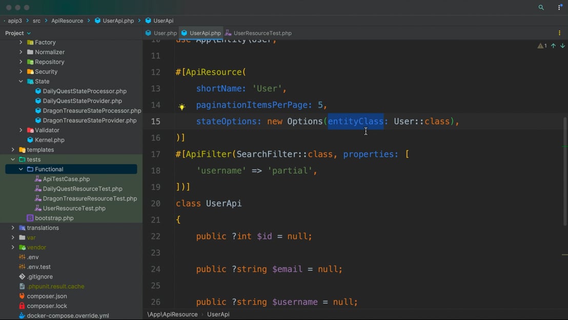 Entities Dto S And The Central Object Api Platform 3 Part 3 Custom Resources Symfonycasts