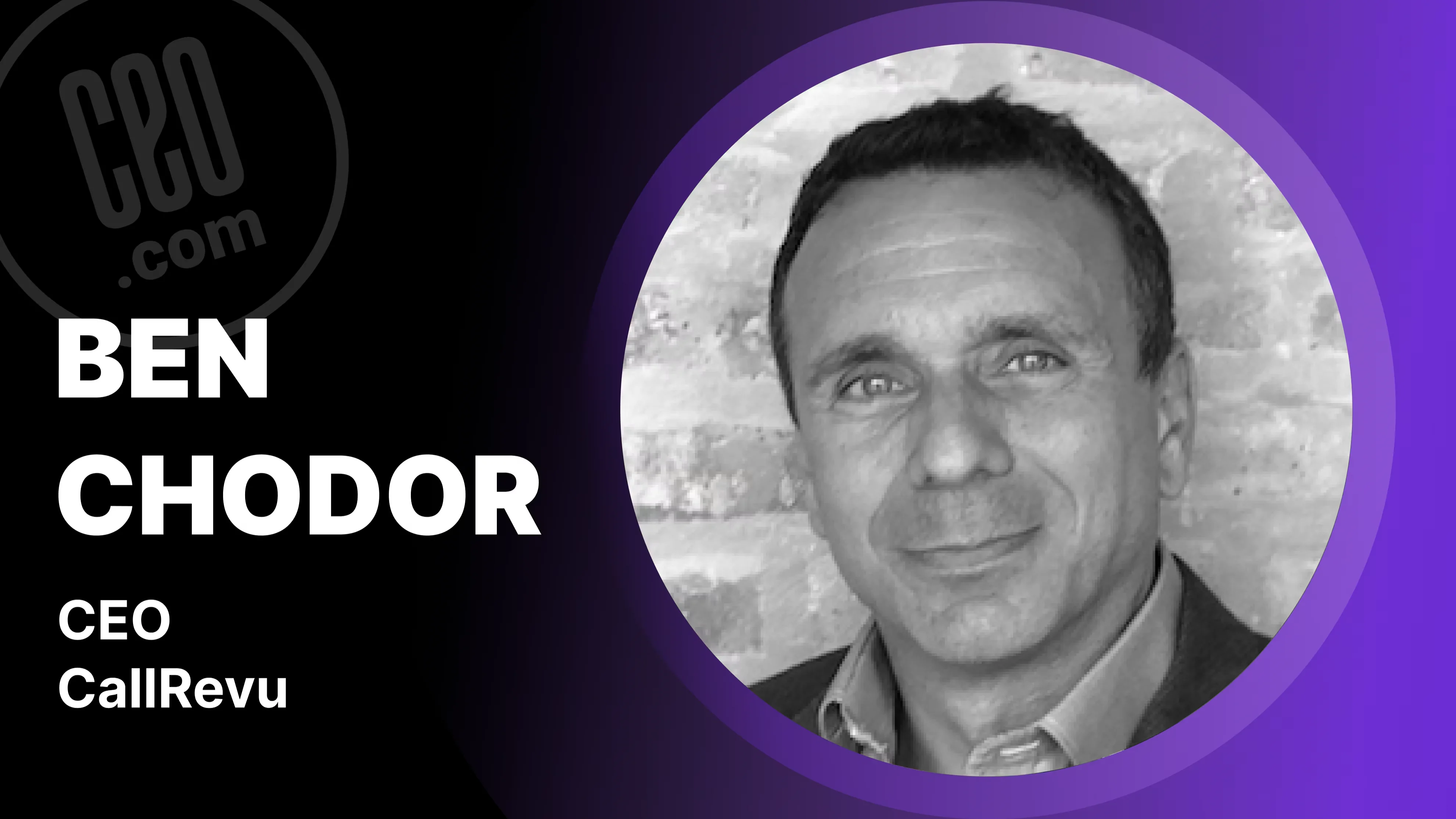 CallRevu CEO, Ben Chodor on Vimeo
