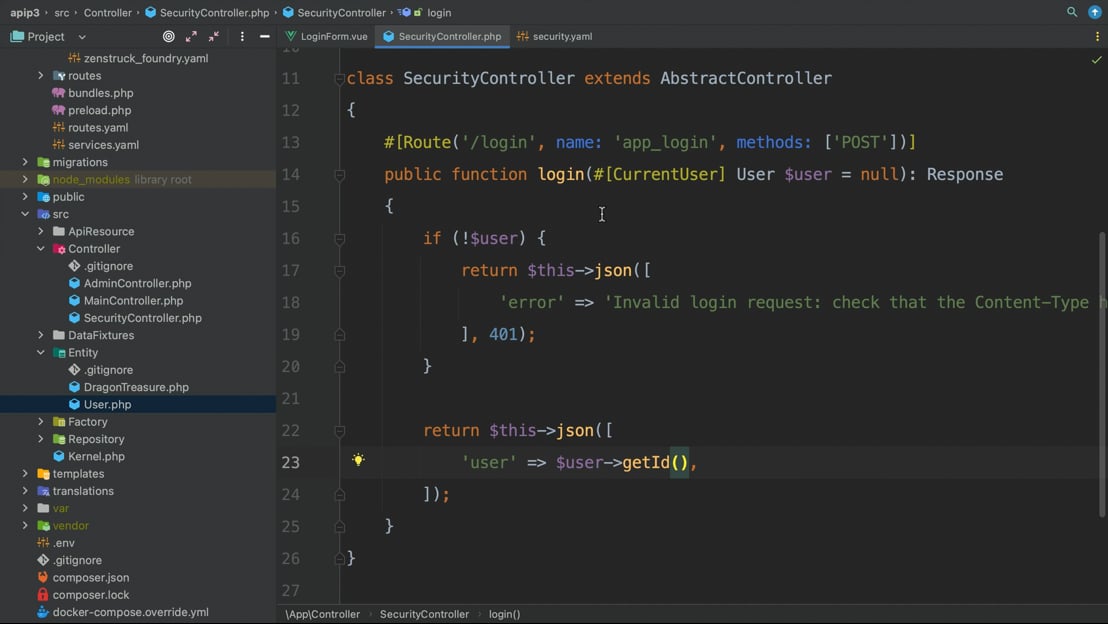 On Authentication Success Api Platform 3 Part 2 Security For Your Treasures Symfonycasts
