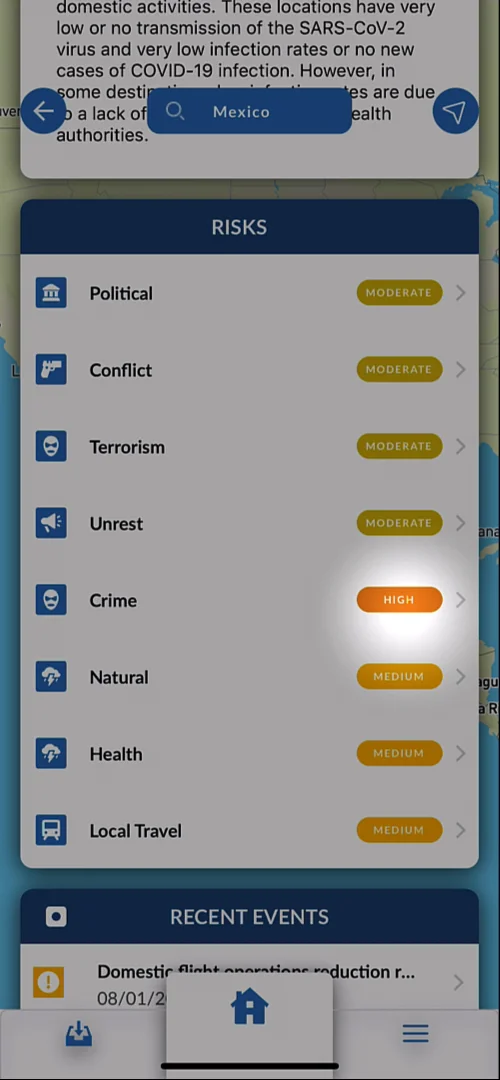 Zurich Travel Assist (mobile app guide)