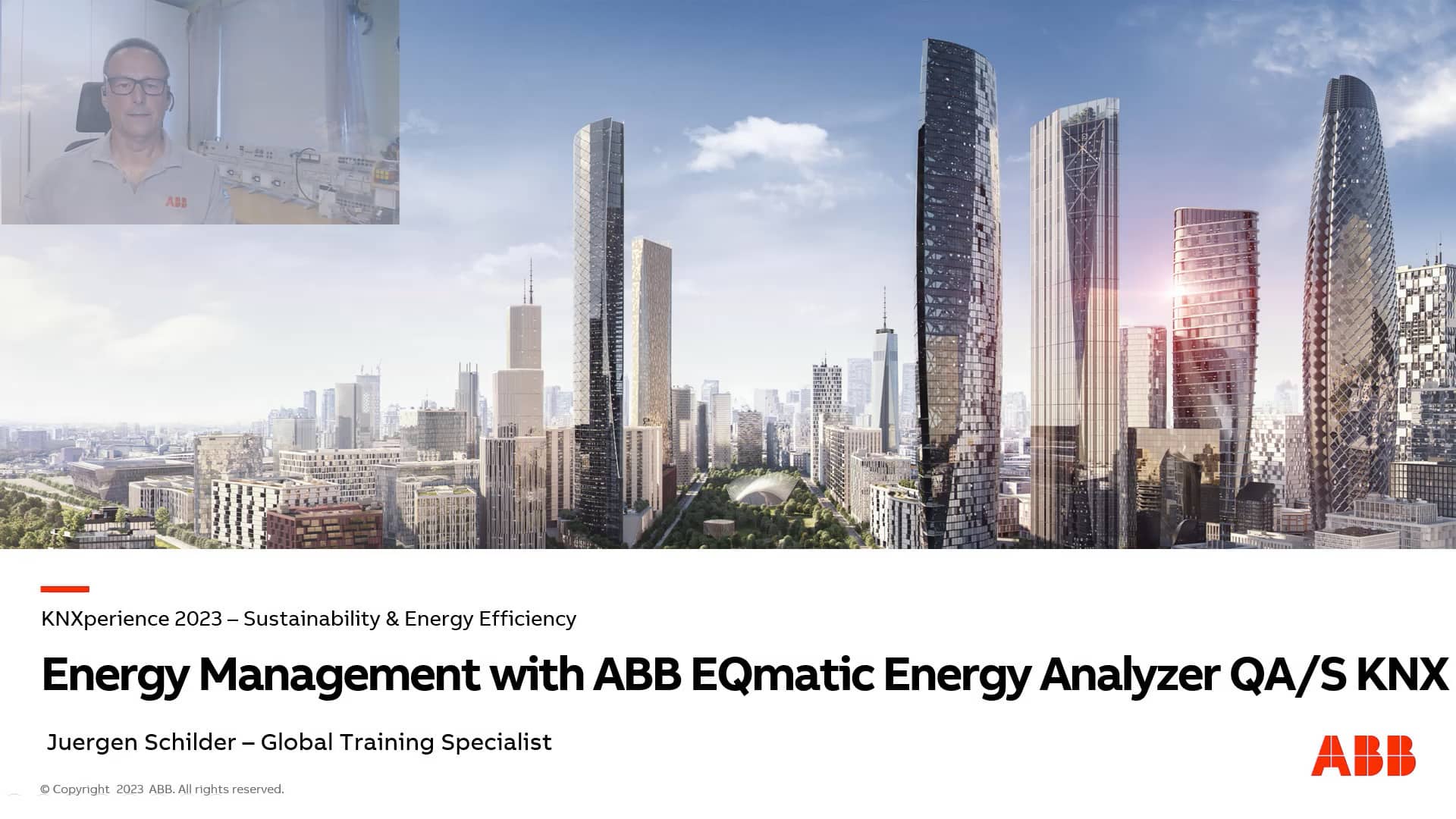 KNX Association KNXperience 2023 - ABB Energy Management with ABB ...