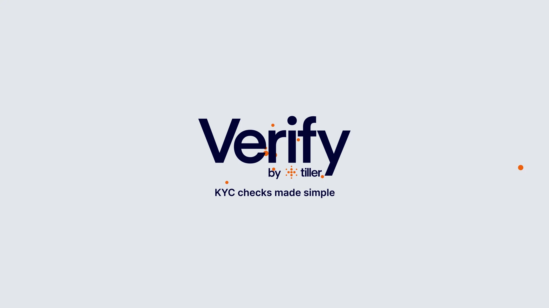 Introduction to Verify by Tiller on Vimeo