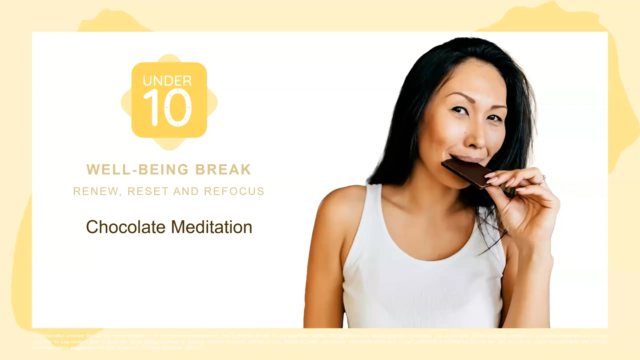 Chocolate Meditation (English)_Optum on Vimeo