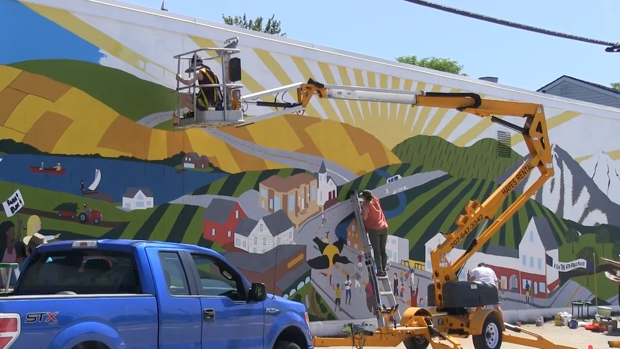 LRTV Portrait - Kate Erwin - Mural Art on Vimeo