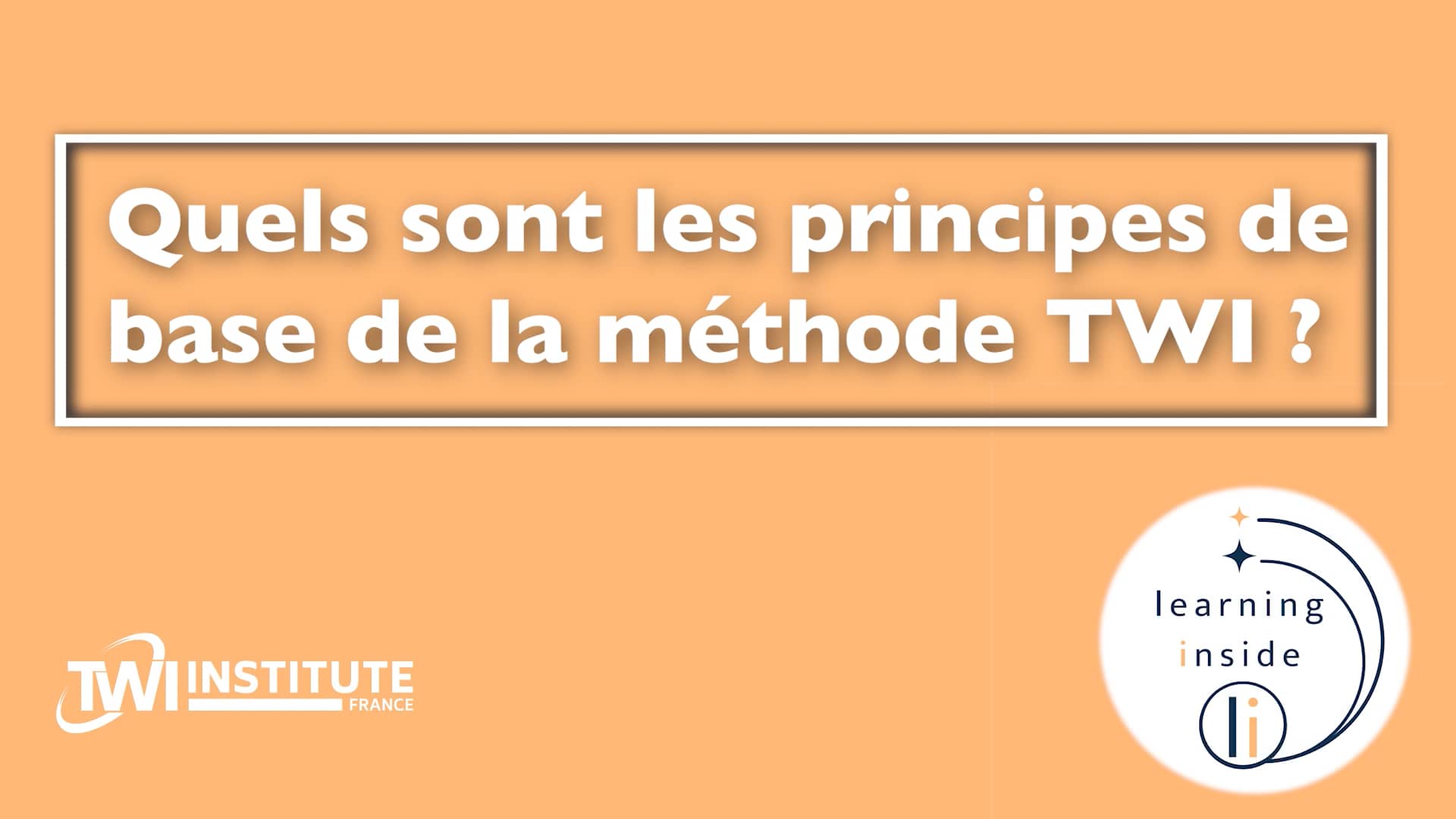 2_QUELS SONT LES PRINCIPES DE BASE DE LA METHODE TWI on Vimeo