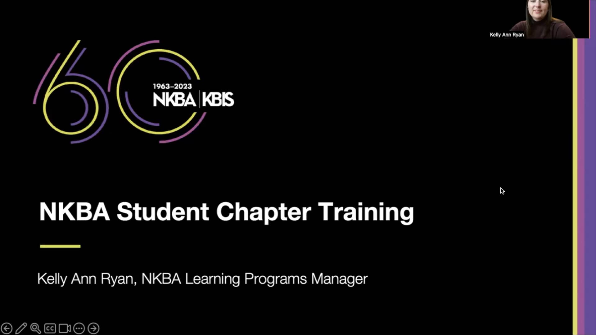 NKBA Student Chapter Training Fall 2023 on Vimeo