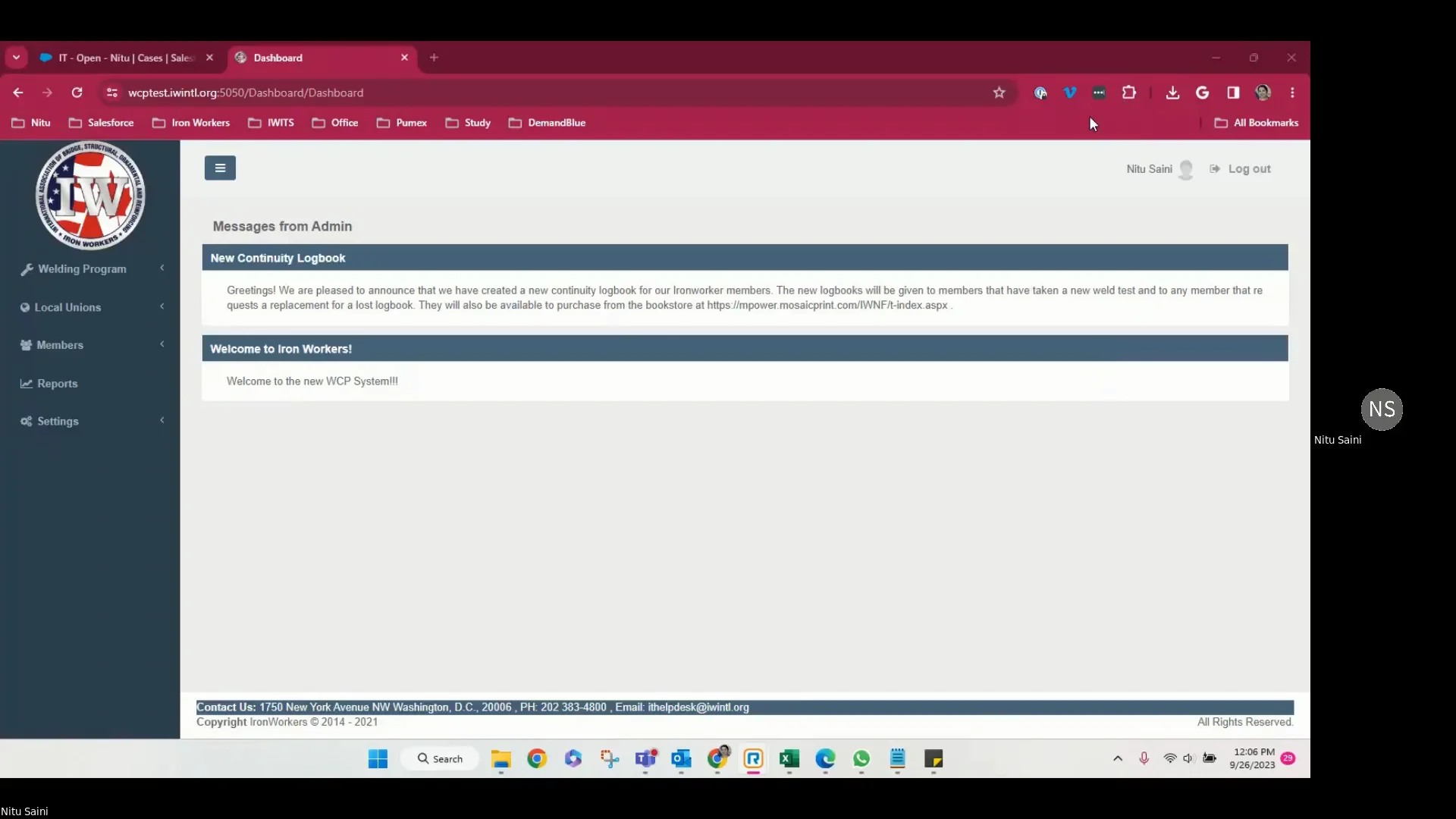 CWI stamp active for multiple local union on Vimeo