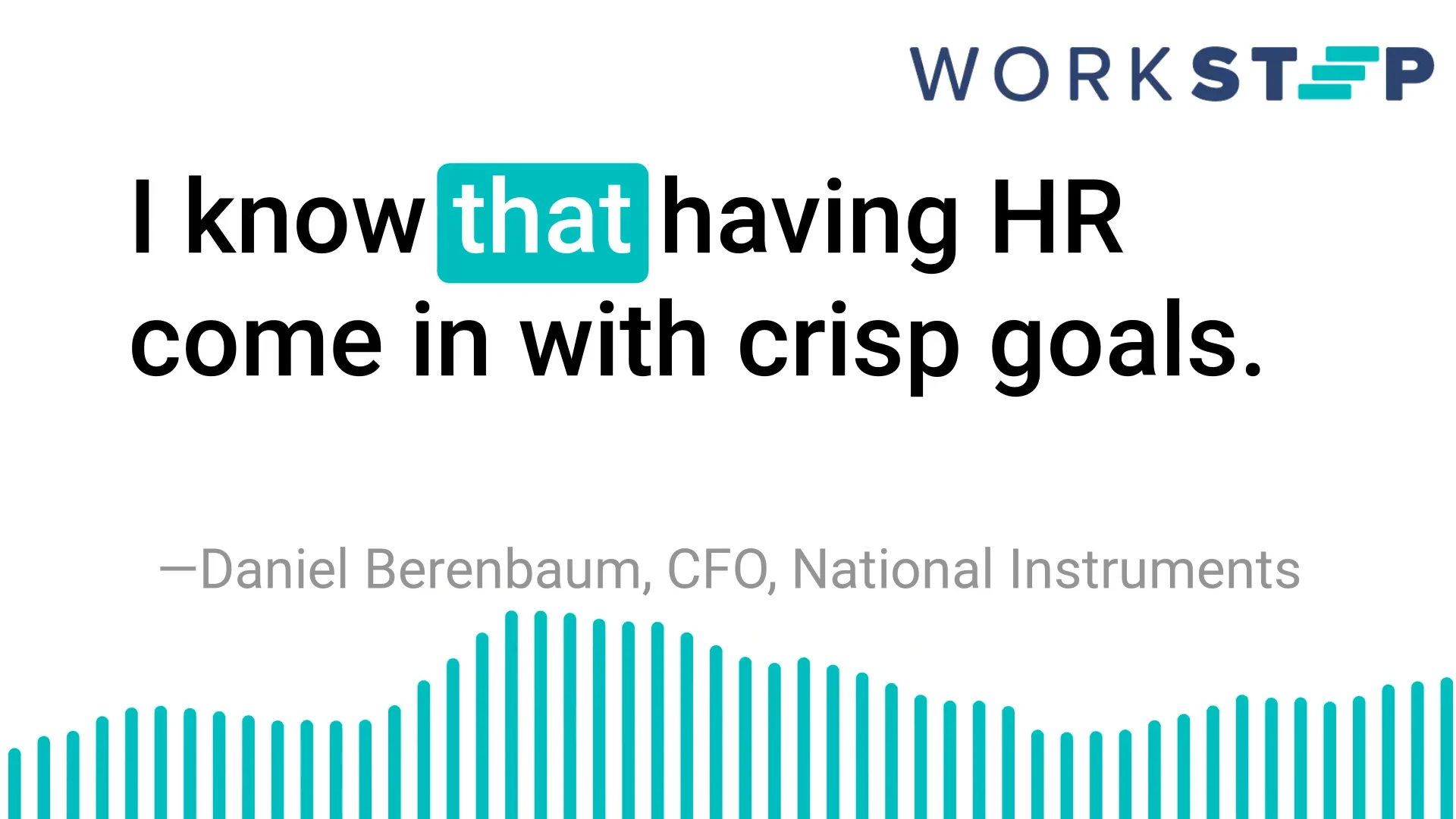 Daniel Berenbaum on the importance of having clear, shared goals ...