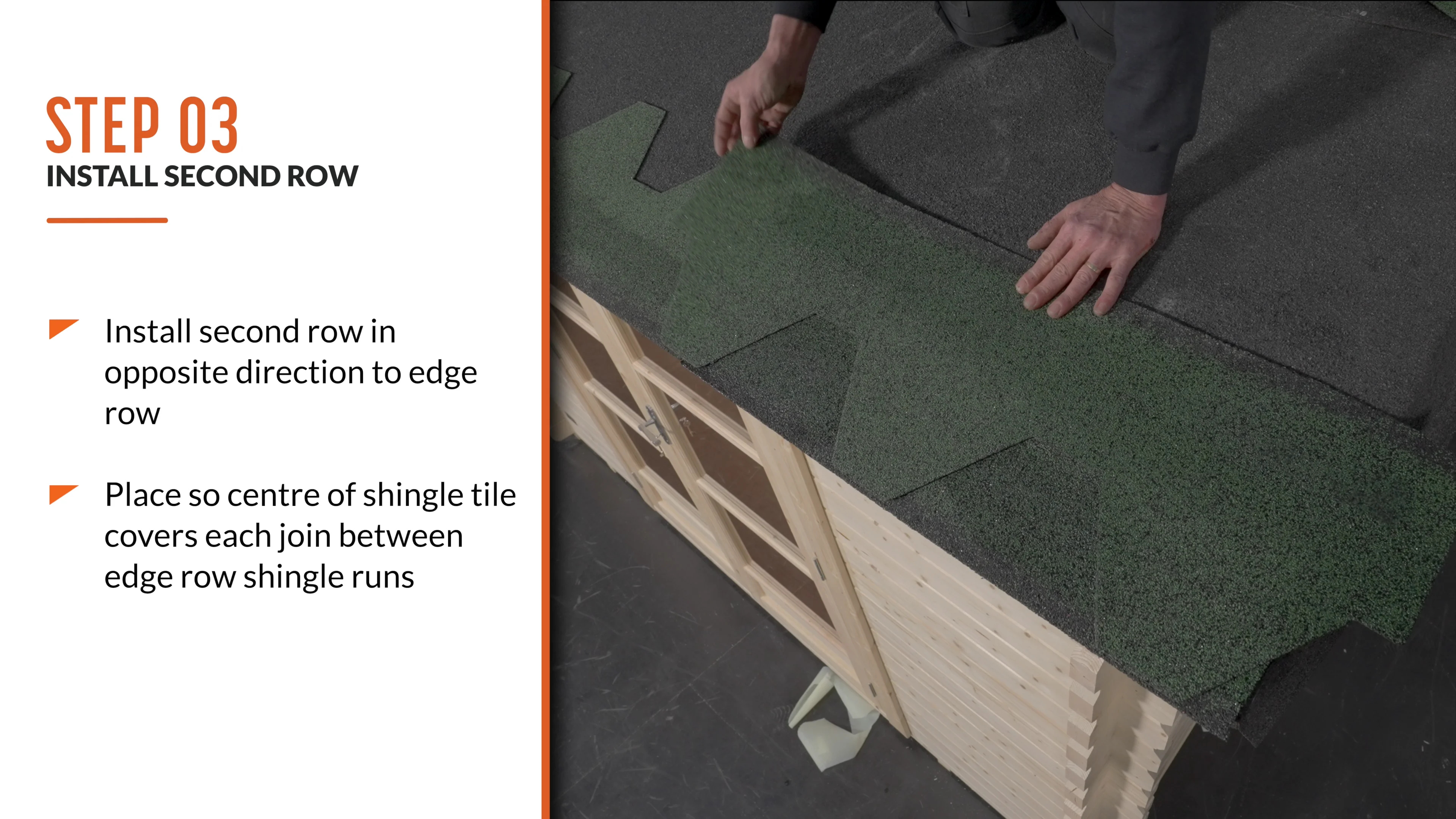 Log Cabin Roof Shingles