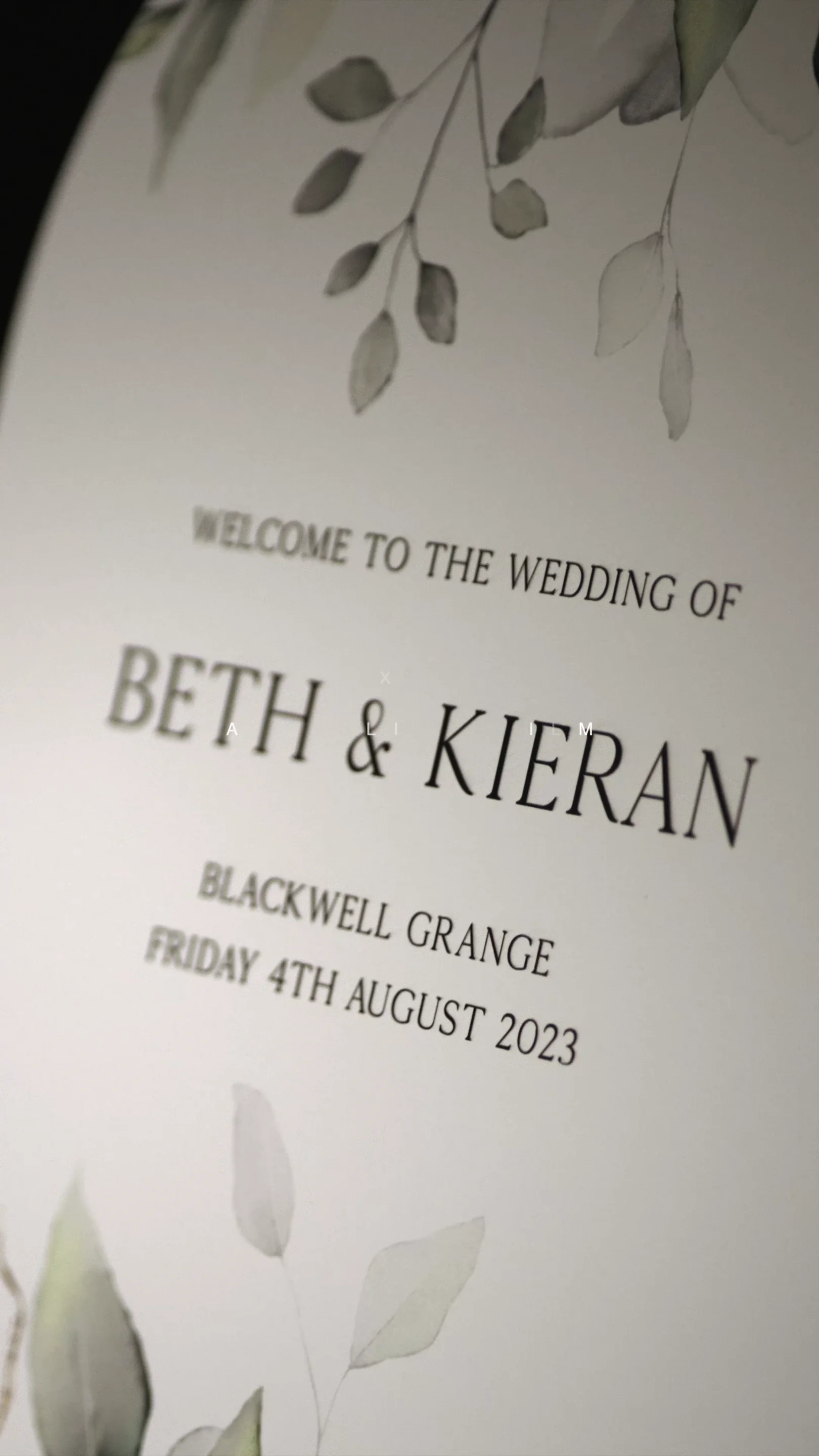 Beth and Kieran Insta Trailer