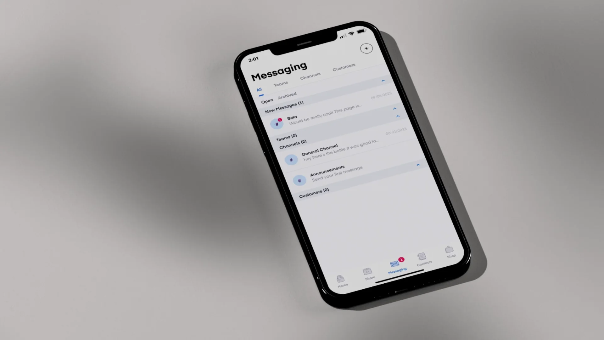 ASEA App - Messaging on Vimeo