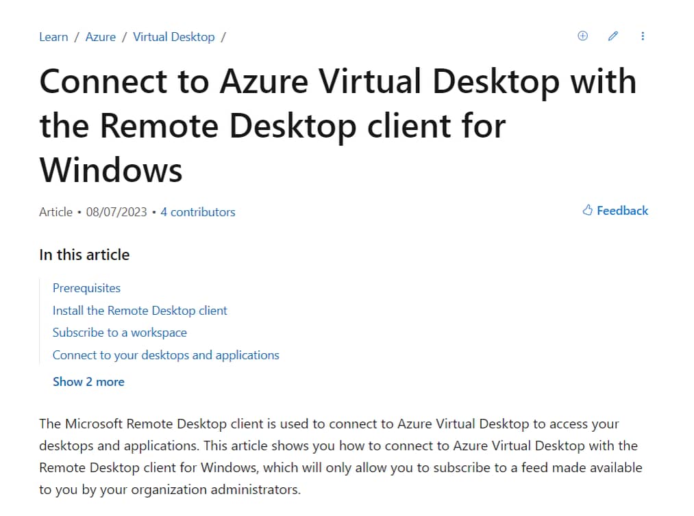Install AVD Desktop Client on Vimeo