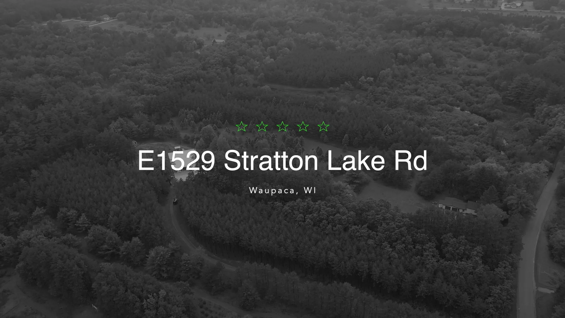 E1529 Stratton Lake Rd Waupaca WI 54981 on Vimeo