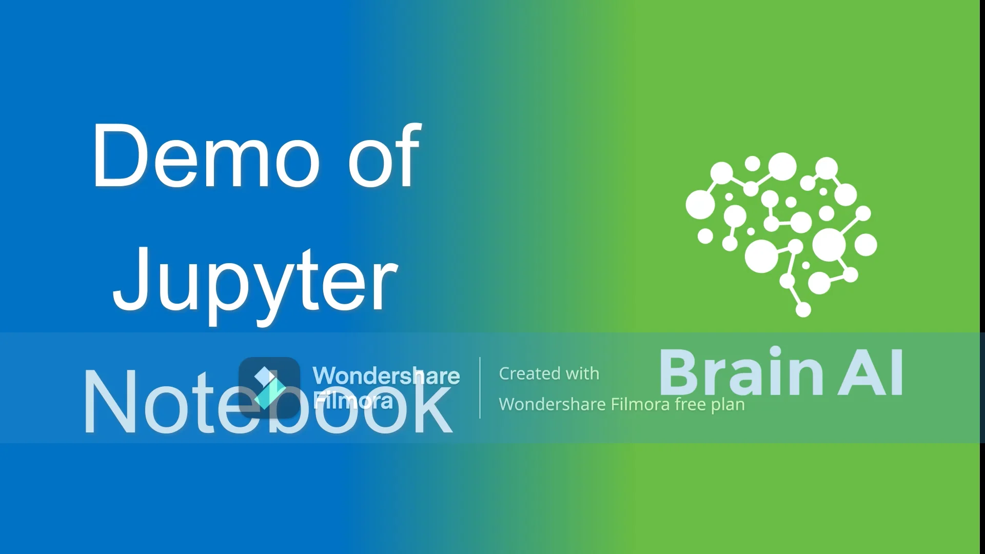 Demo of jupyter notebook 1 on Vimeo