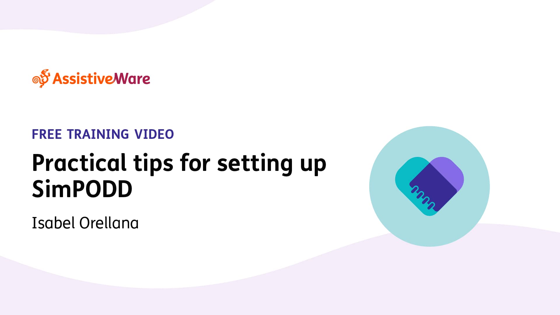 Practical tips for setting up simPODD on Vimeo