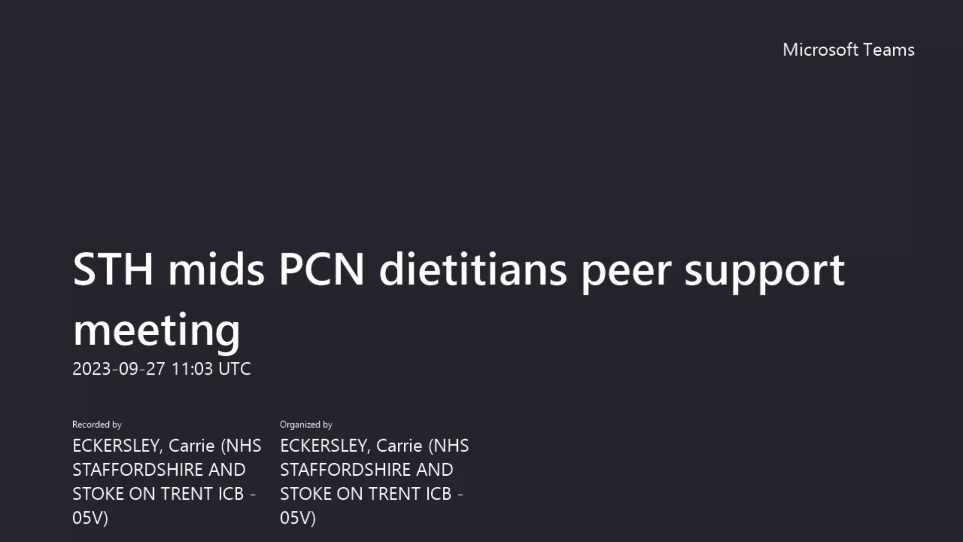 STH mids PCN dietitians peer support meeting-20230927_120326-Meeting ...