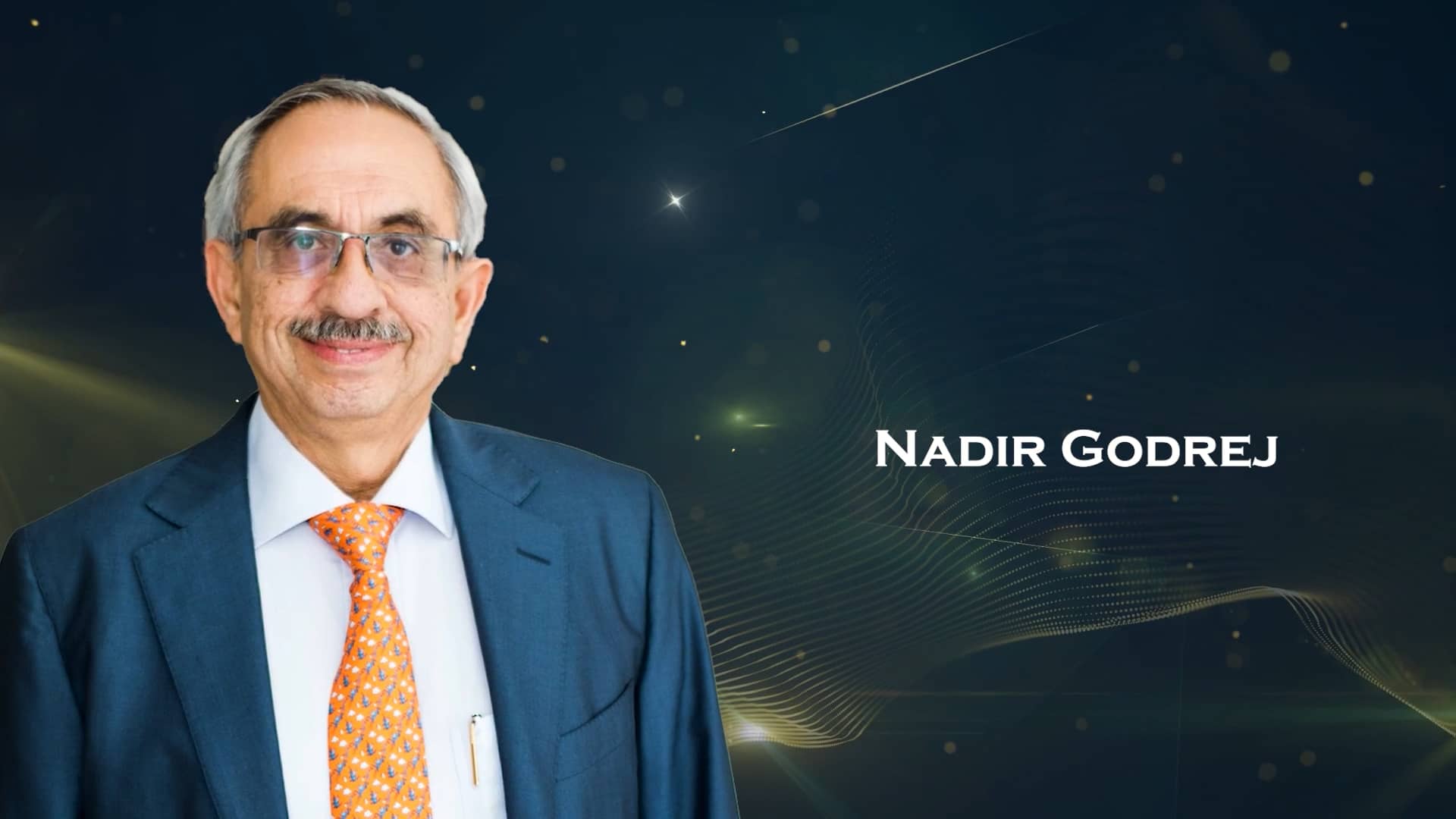 Nadir Godrej - Global Business & Intercultural Peace Award on Vimeo