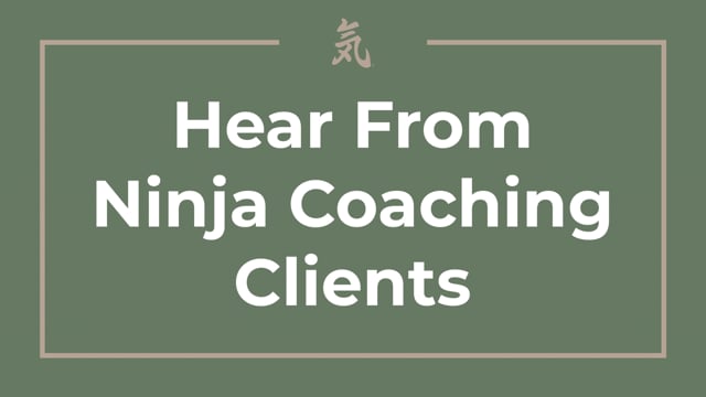 Ninja Coaching - Ninja Selling