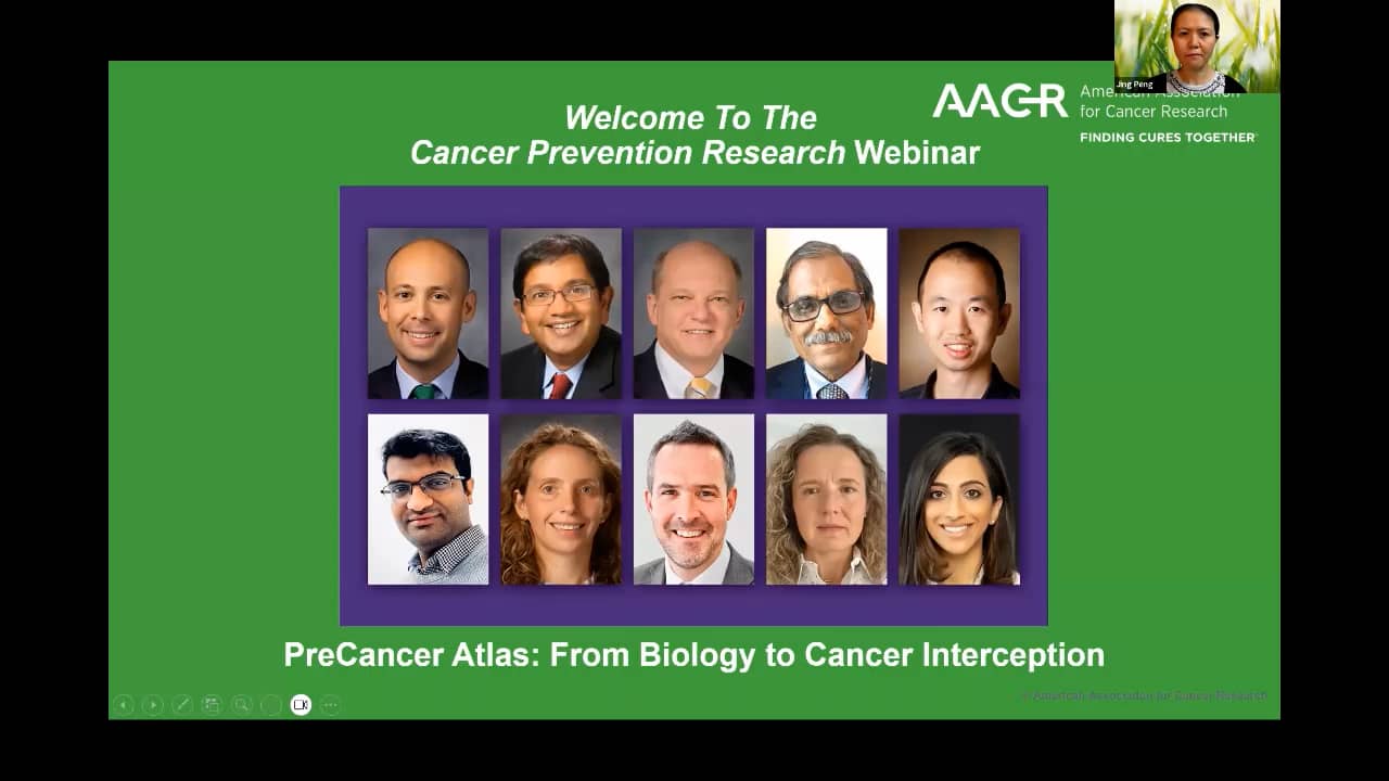 PreCancer Atlas: From Biology to Cancer Interception on Vimeo