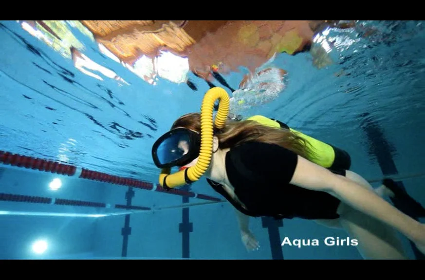 Watch Clip 0100 - Cute Vintage Scuba Girl Online | Vimeo On Demand on Vimeo