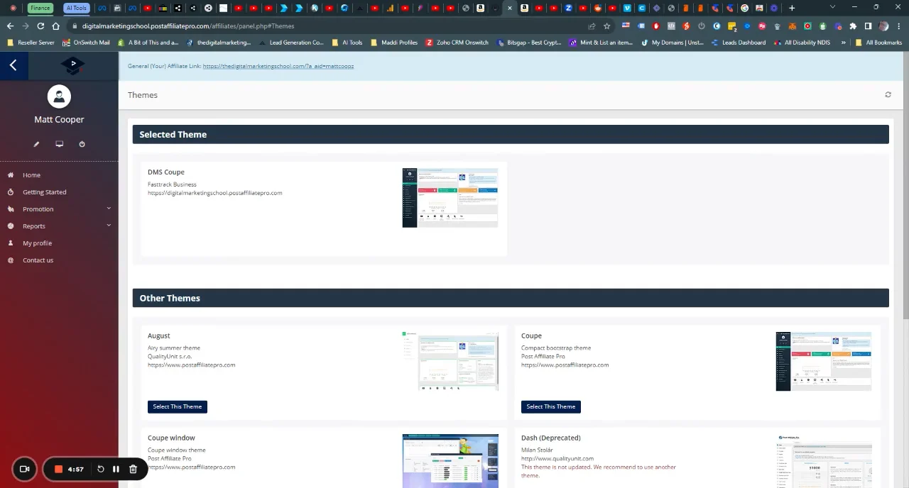 Affiliate links and how to find them on Vimeo