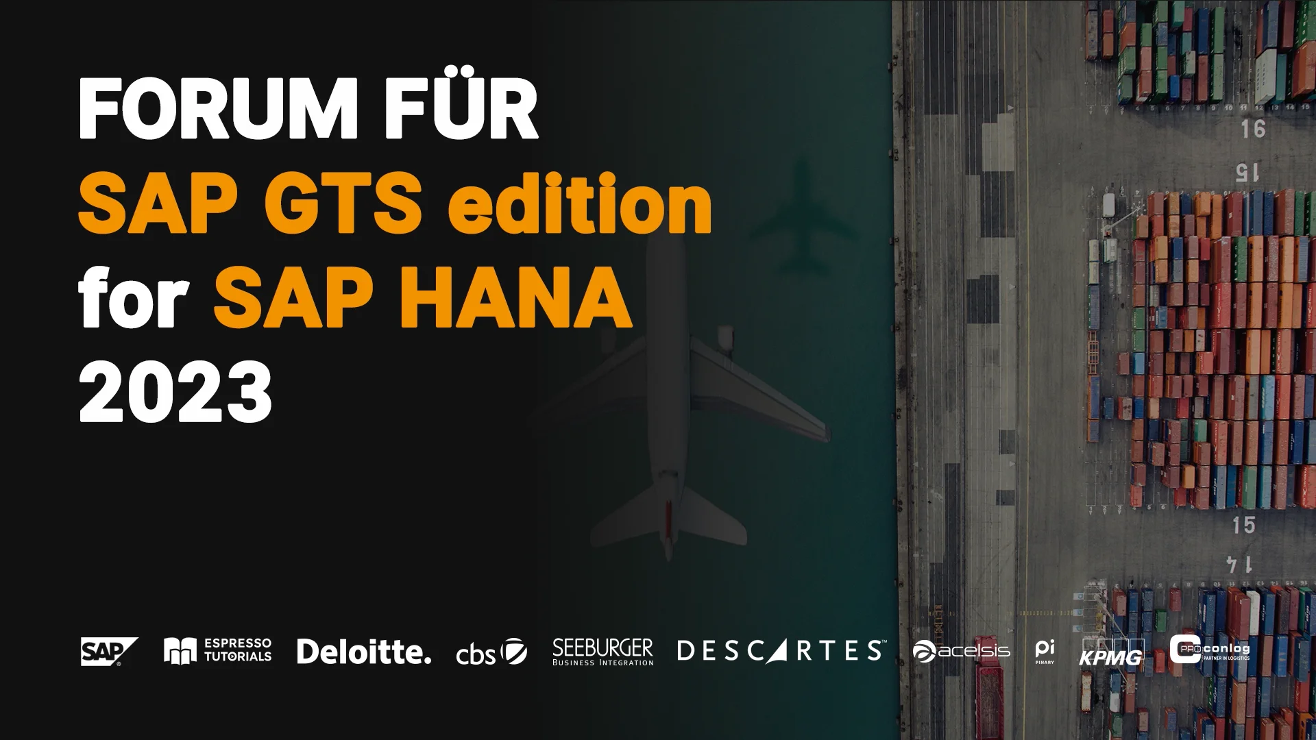 Forum für SAP GTS edition for SAP HANA 2023 on Vimeo