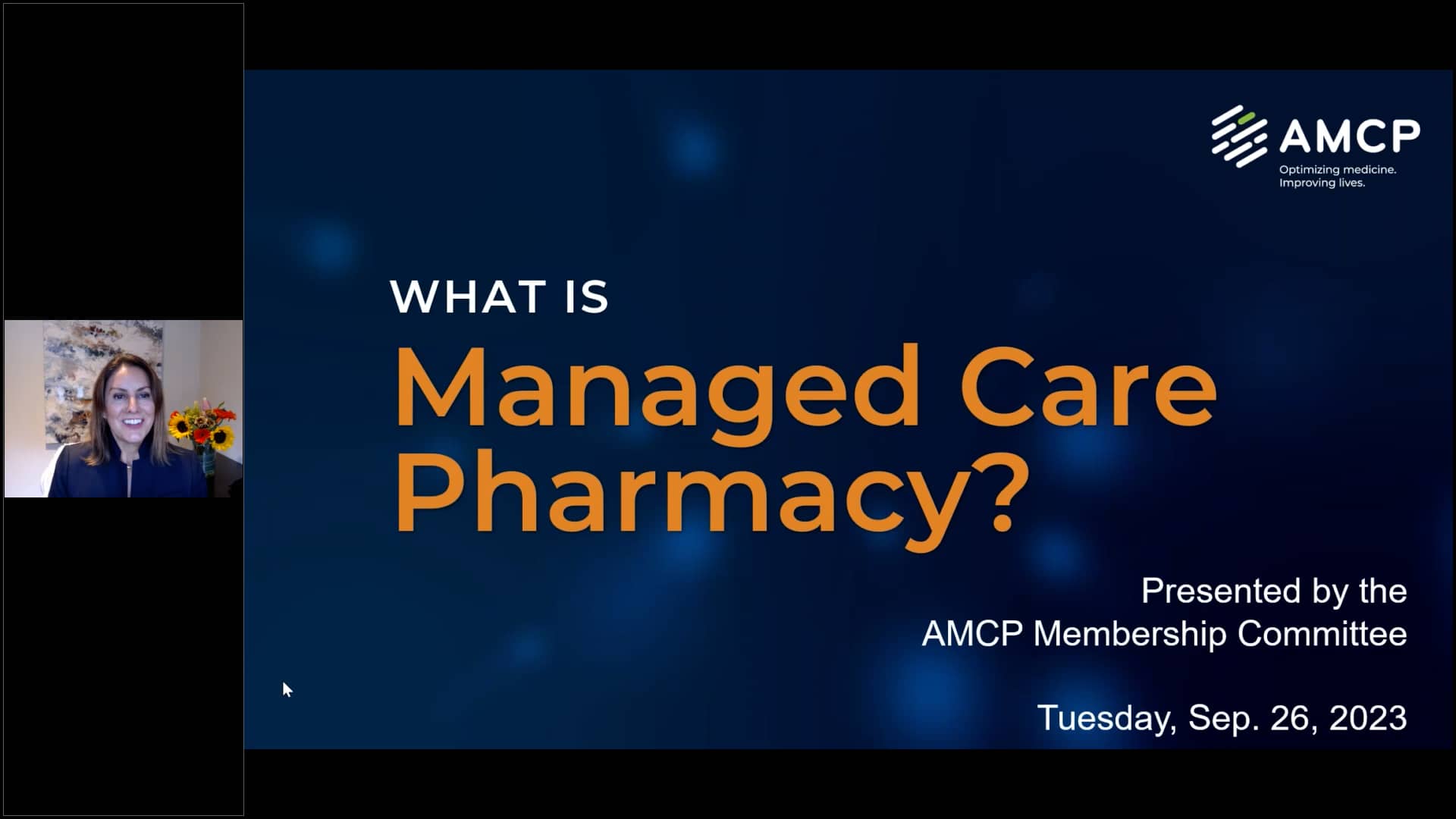 What Is Managed Care Pharmacy? 9/26/23 on Vimeo