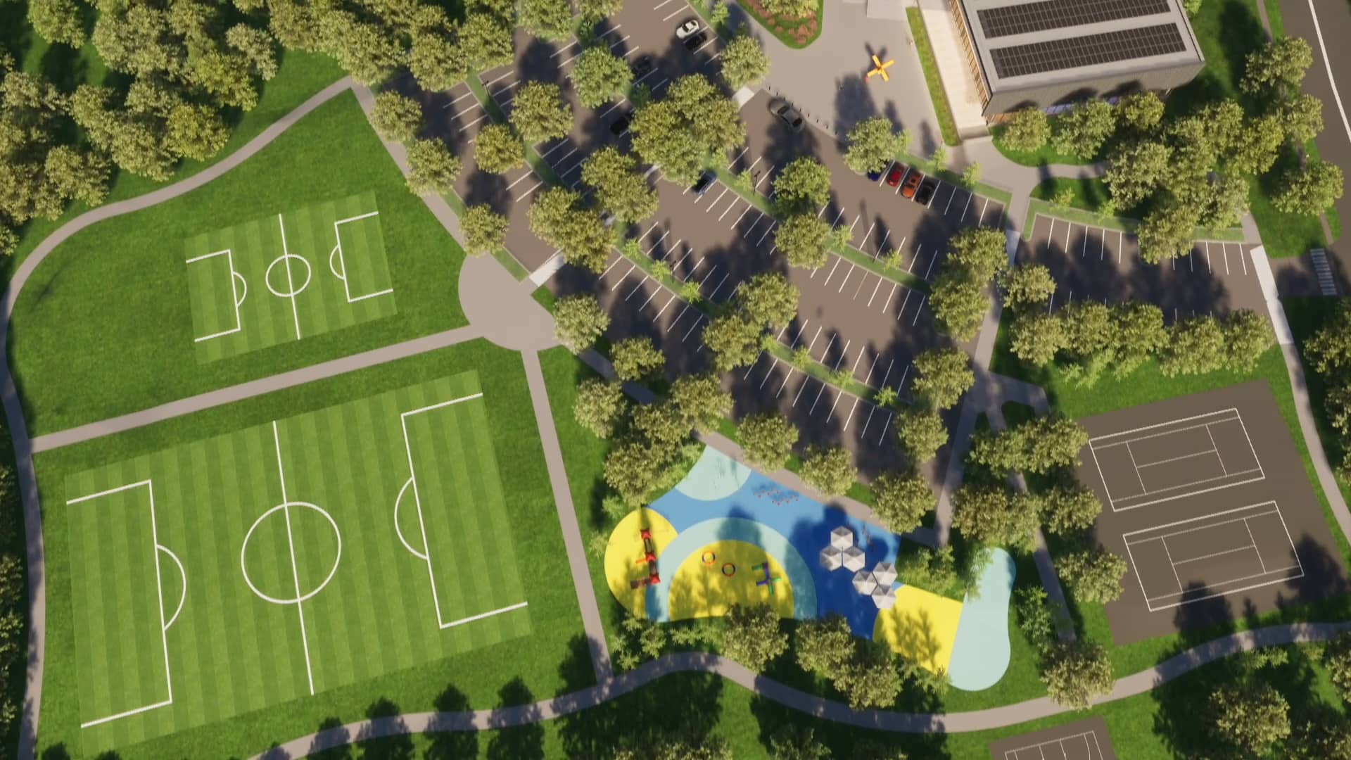 Good Luck Community Center Preliminary Design Concept on Vimeo