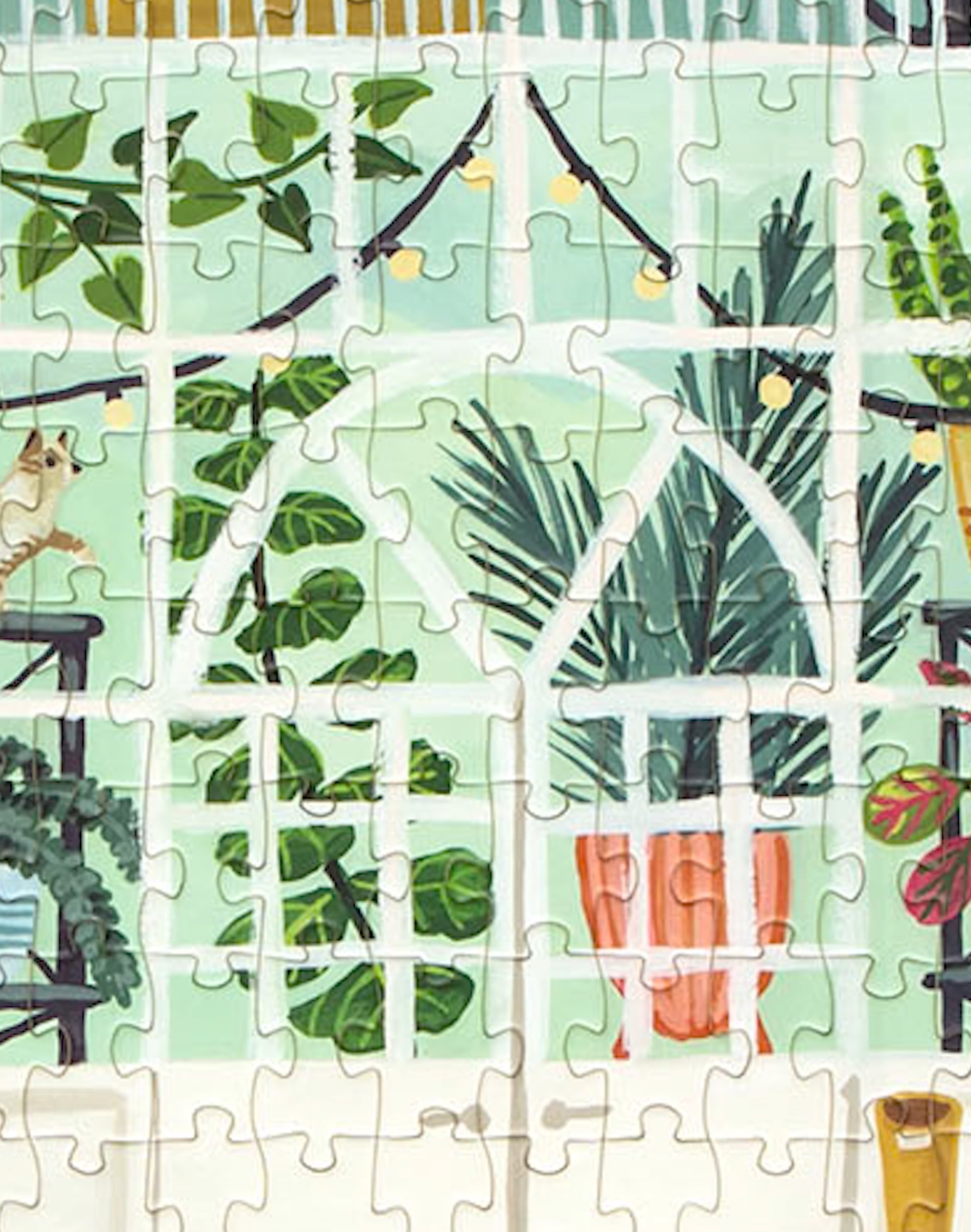 Greenhouse Panoramic - 400 Piece Jigsaw Puzzle - 1canoe2