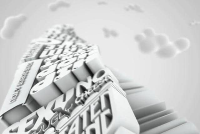 Typography Landscape on Vimeo