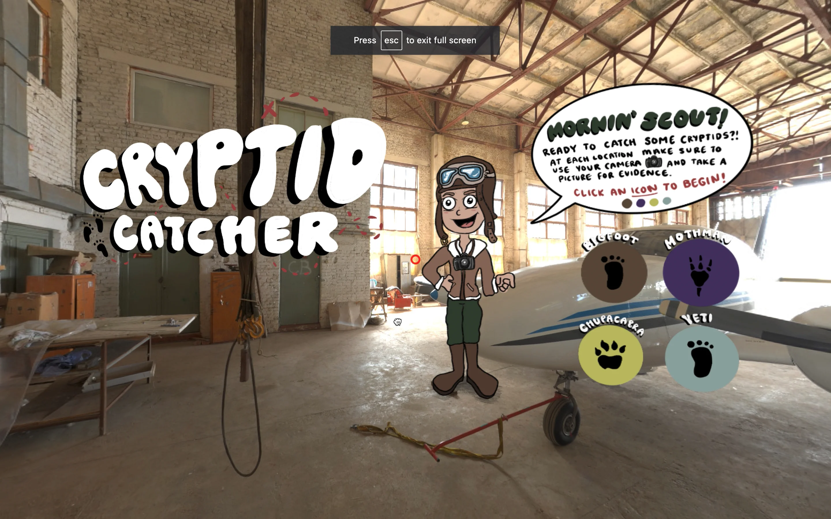 Stoup- Cryptid Catcher VR on Vimeo