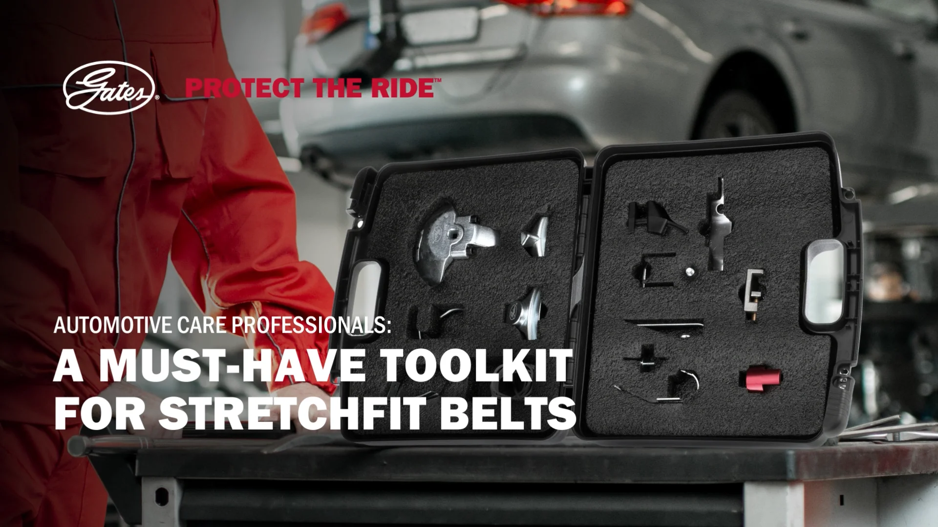 GATES StretchFit Belt TOOL KIT 91091 Overview