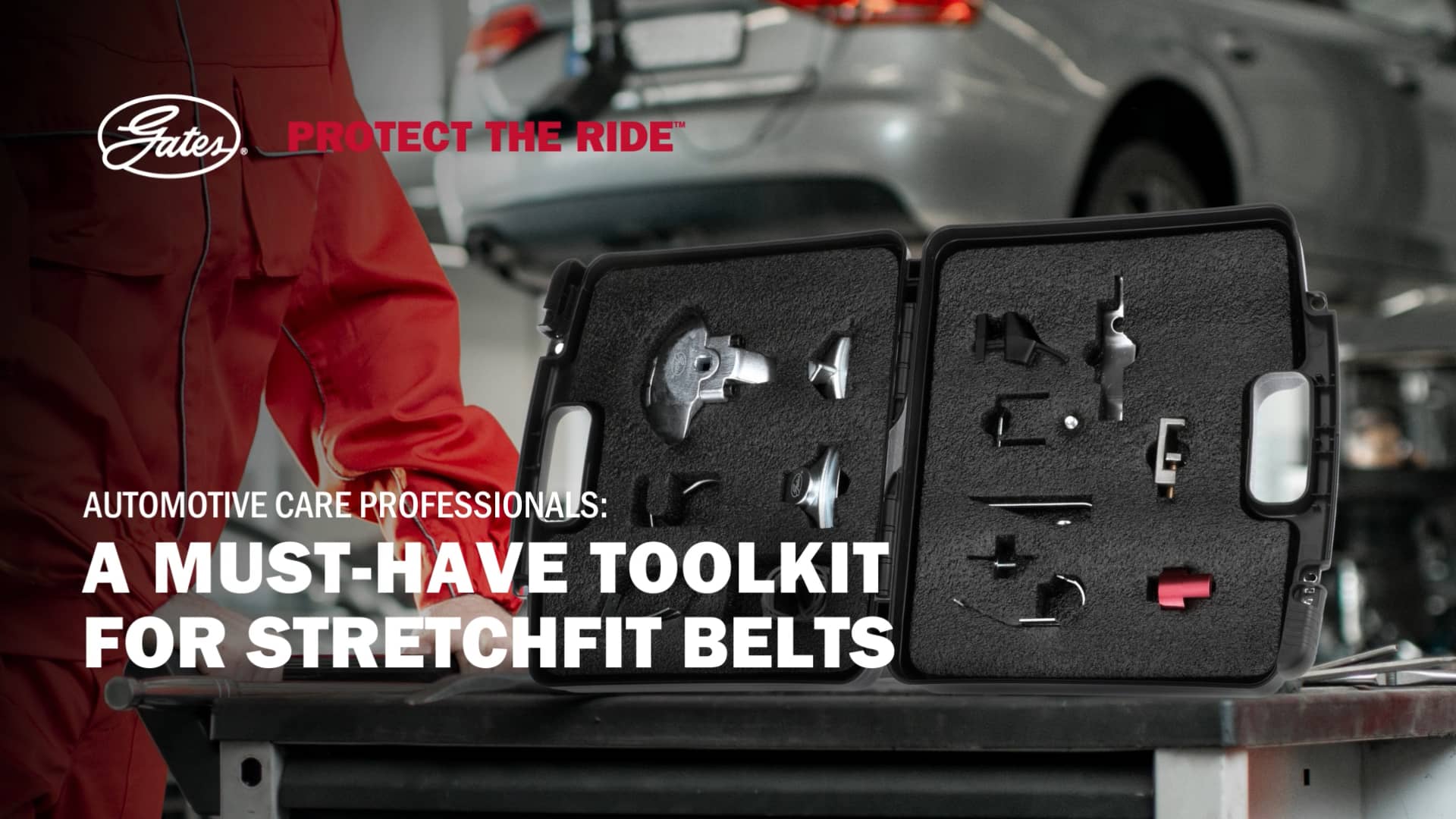 GATES StretchFit Belt TOOL KIT 91091 Overview on Vimeo